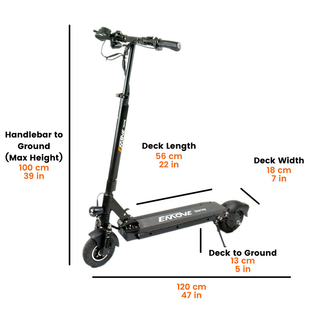 Home EMOVE Touring Portable and Foldable Electric Scooter